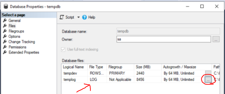 The transaction log for database 'name' is full due to 'ACTIVE_TRANSACTION