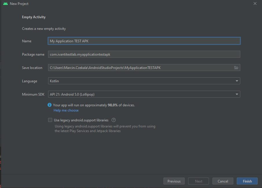 How to Create a Sample Android Application (APK) That Can Be Used with Android Enterprise ...