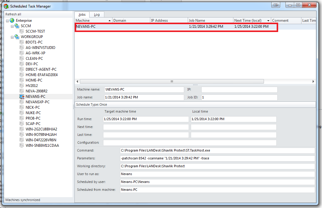 How To: Manually Execute a Scheduled Task