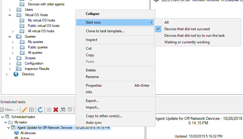 How To Upgrade an Agent Over the CSA