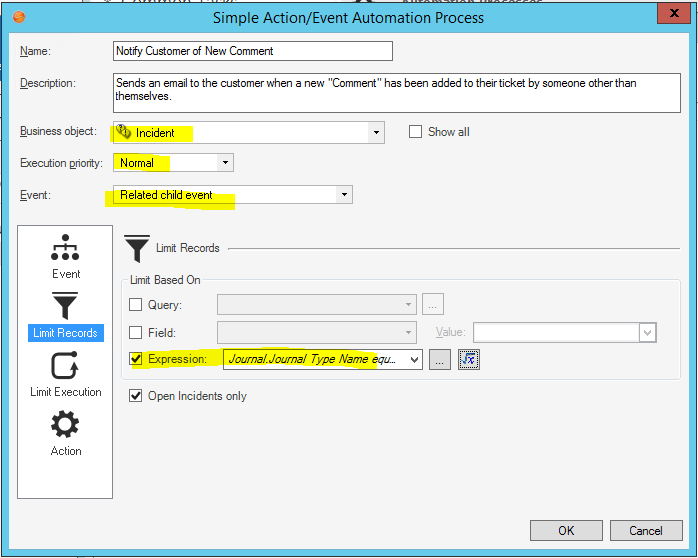Portal Comment Added: Notify Customer