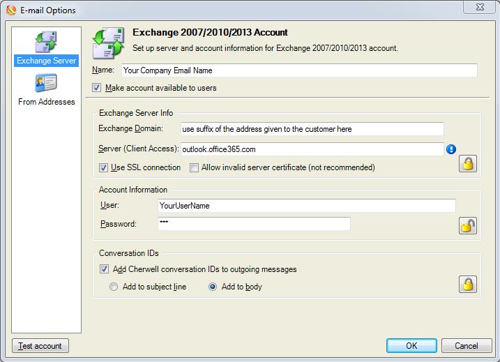 Updating Microsoft Exchange 2013 when Server Access has Changed