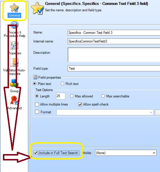 How to add a field to be searchable in the Quick Search.