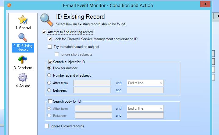 How to Create or Update Existing Incident E-mail Monitor