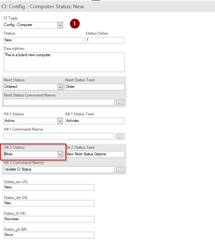 Issues Adding CI Status (More value is missing)