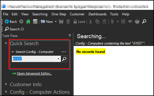 "No records found" or CorrelationID error for a particular user in ...