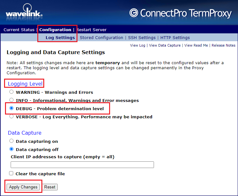 “Corrupted Mac on Input” Error Detected in Termproxy Log Entries.