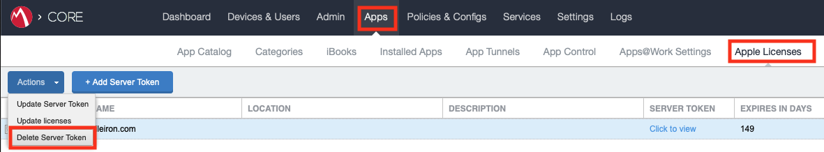 Migrating from a Legacy VPP Token to an Apple Business Manager VPP Token