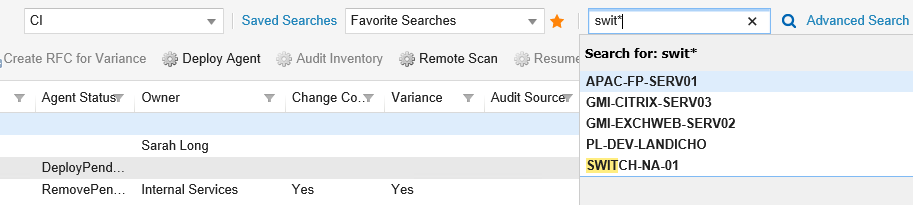 Records with special characters do not appear as result when "Use Type ...