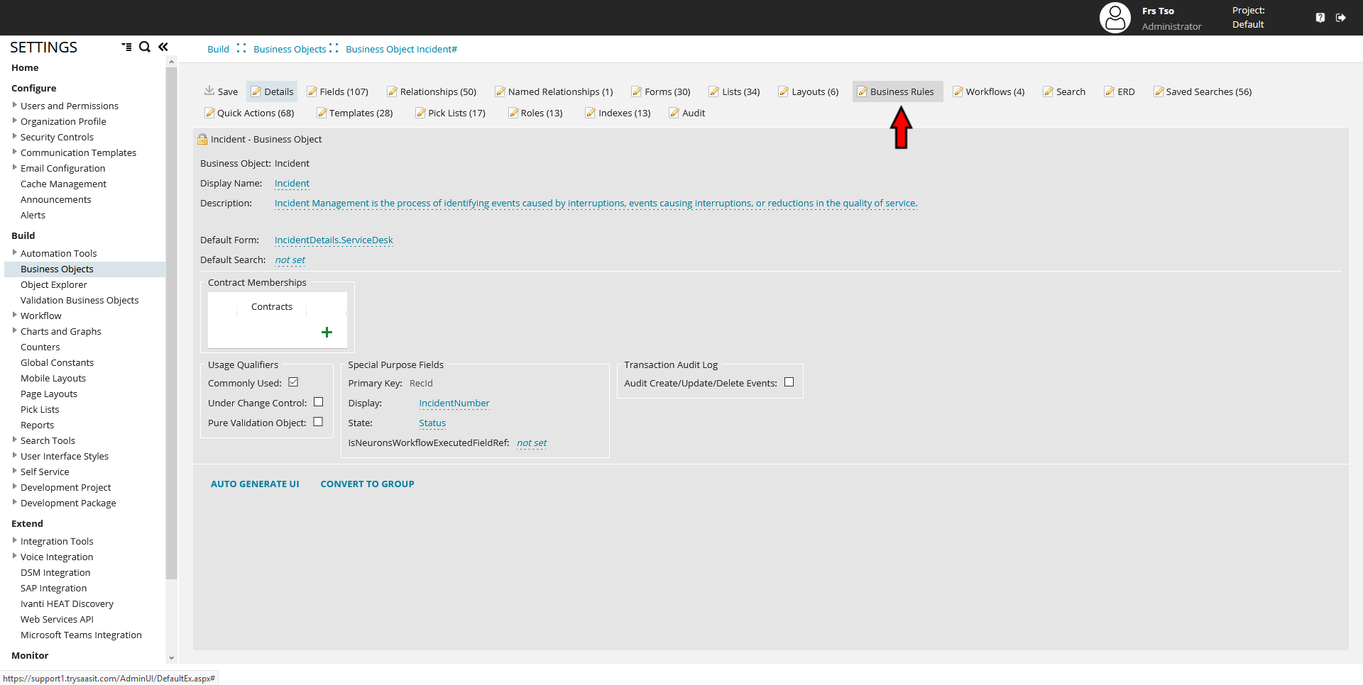 How To: View Form-Level / Form-Specific Business Rules