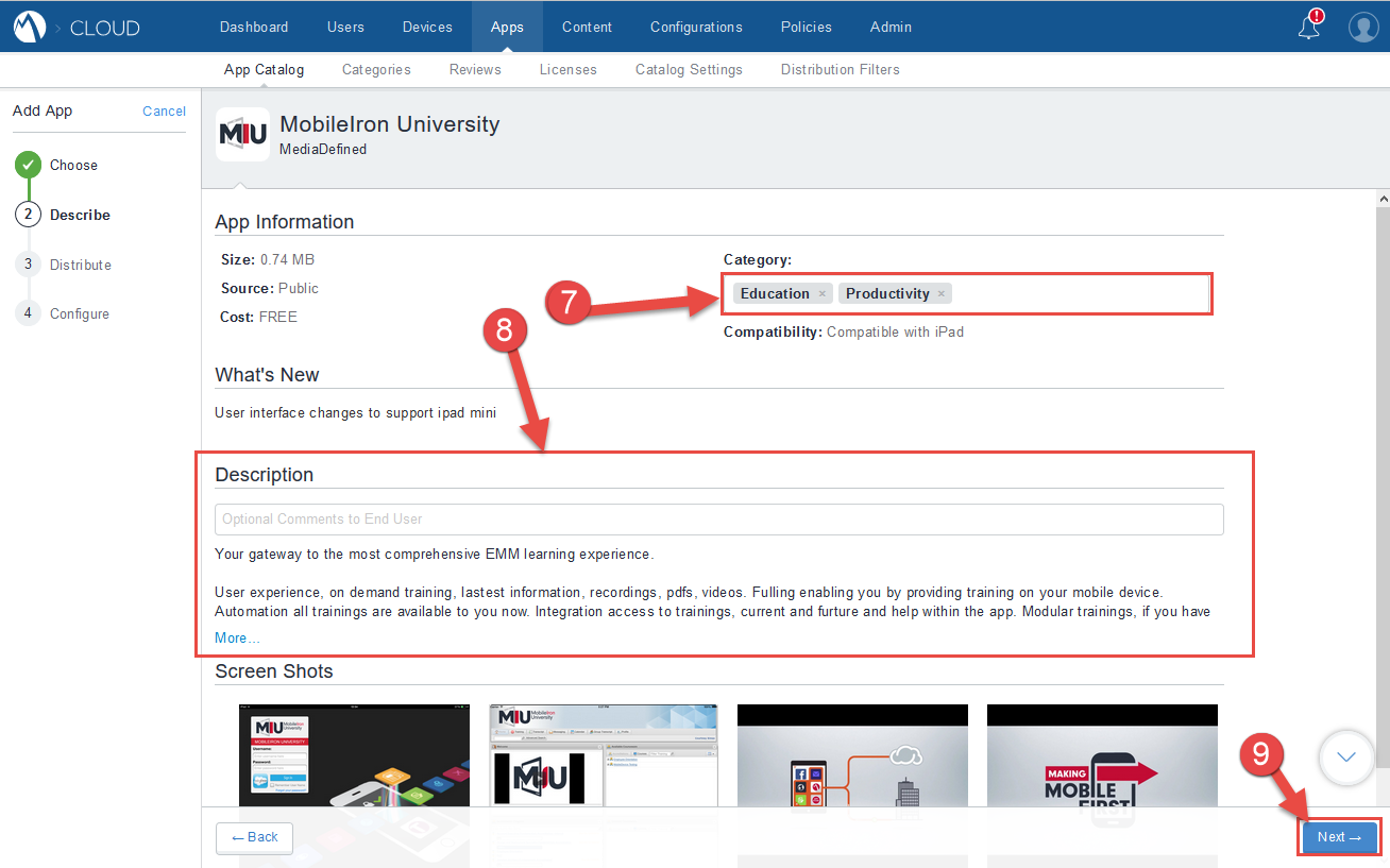 Ivanti Neurons for MDM (N-MDM): Basic App Publishing
