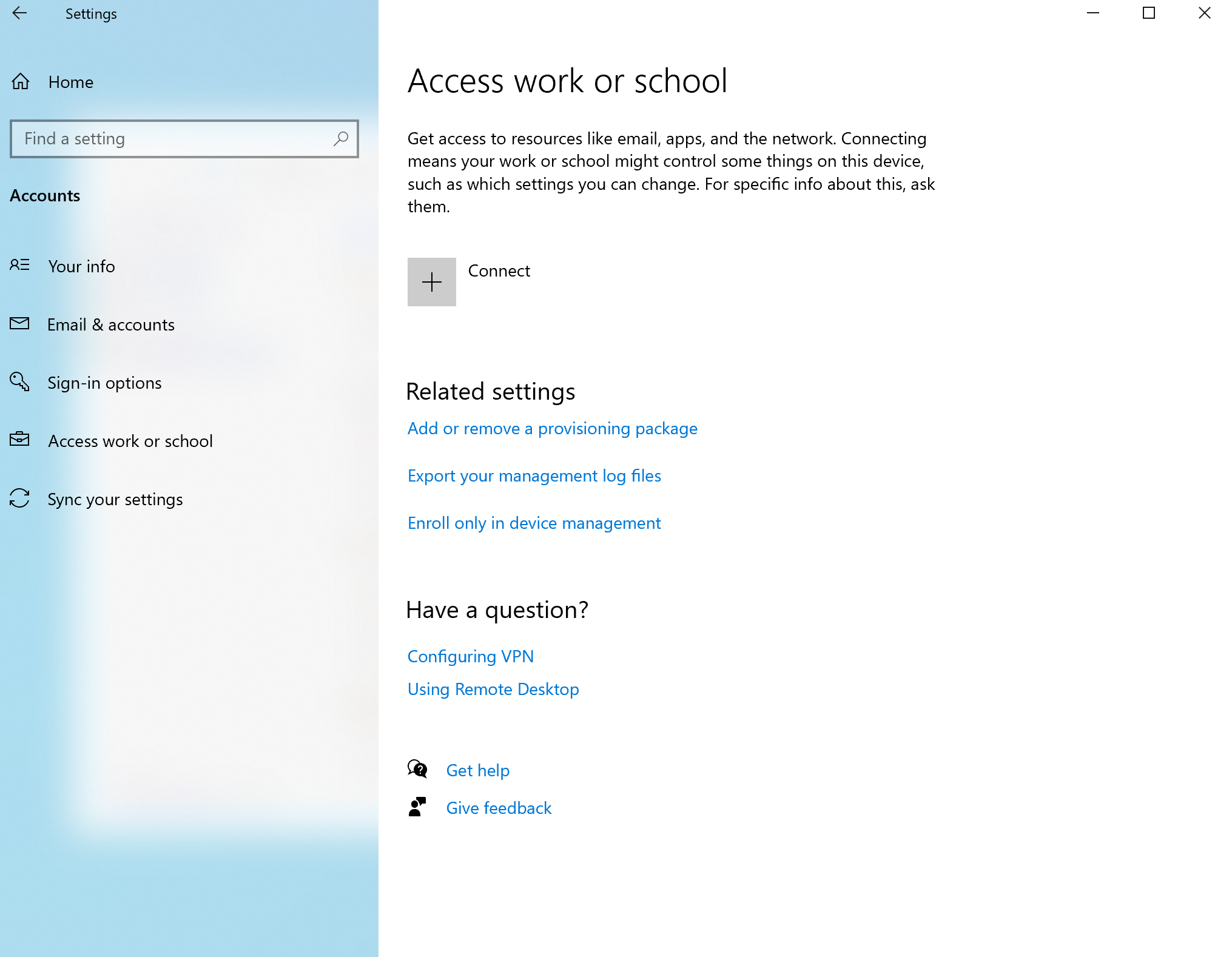 Windows 10 Enrollment privileges