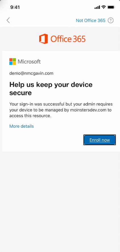 MobileIron Cloud - Azure Device Compliance for iOS and Android
