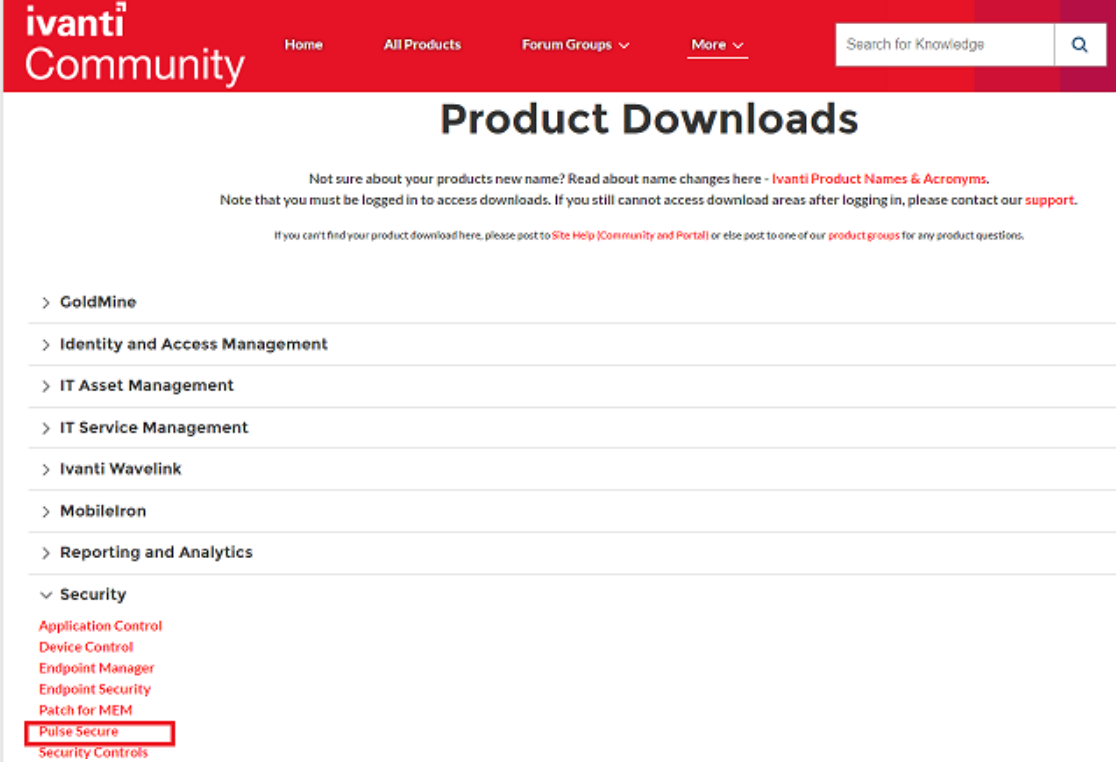 How to Download the brandingtools.zip File for Pulse Secure Products ...