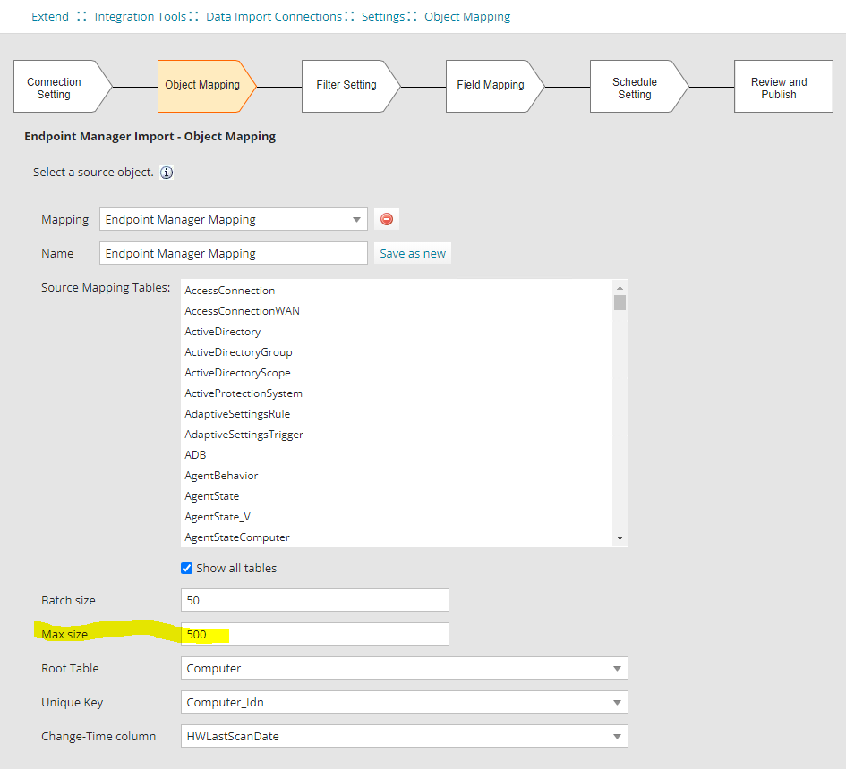 Sccmepm Imports Do Not Seem To Be Grabbing New Data But Are Not Generating Errors