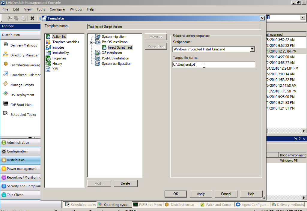 How To: Use Inject Scripts in Provisioning