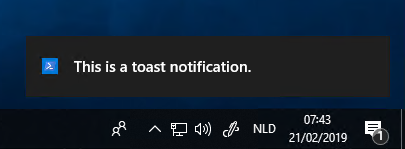 HOWTO: Troubleshoot issues with toast notifications in combination with ...