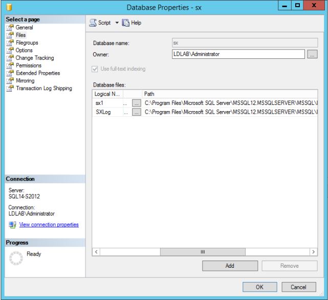 How to move the IDAC sx SQL database