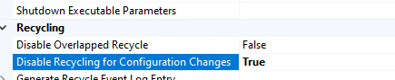 How do I switch IIS Application Pools from default recycle times to ...