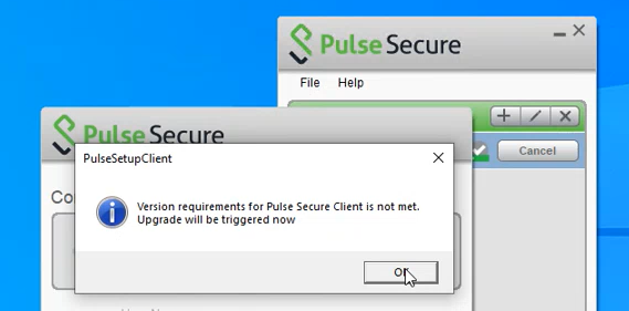 KB40544 - Pulse Minimum Client Version Enforcement Feature Overview