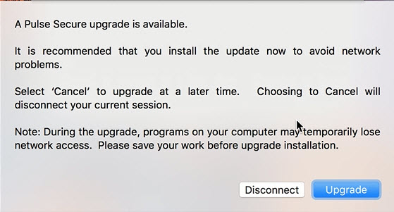 KB40544 - Pulse Minimum Client Version Enforcement Feature Overview