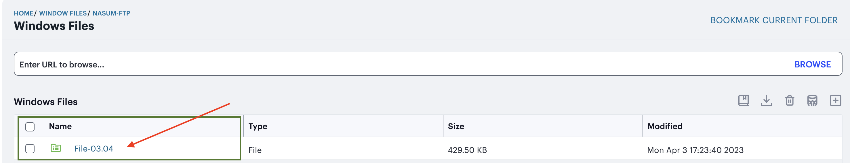Filename Is Trimmed After Uploading via File Share Server Bookmark in ...