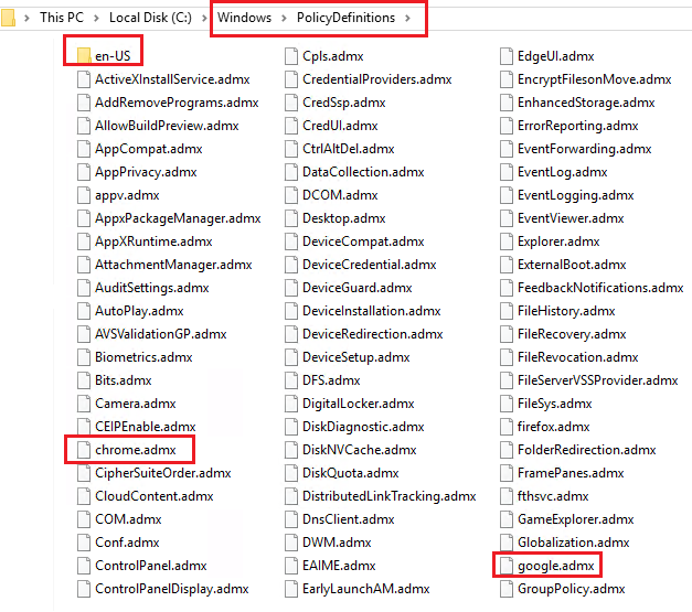 Managing Internet Browser’s Behavior Using ADMX Template With ...
