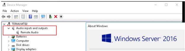 When Accessing Windows Server OS via Terminal Services, We Are Unable ...