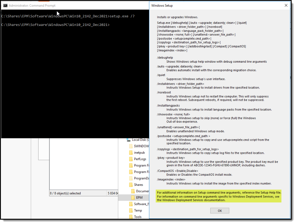 How to Upgrade Windows 10 From ISO Using a Windows EXE Distribution Package