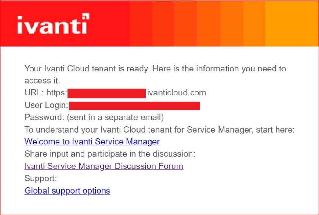 Enable Ivanti Neurons for ITSM Tenant