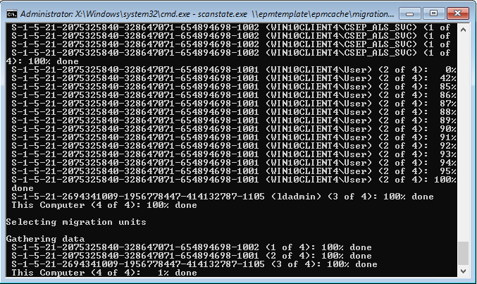 Provisioning - Steps to use User State Migration Tool (USMT) to capture ...