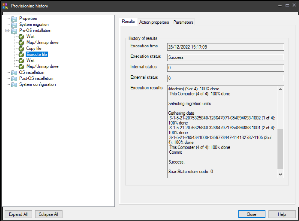 Provisioning - Steps to use User State Migration Tool (USMT) to capture a profile