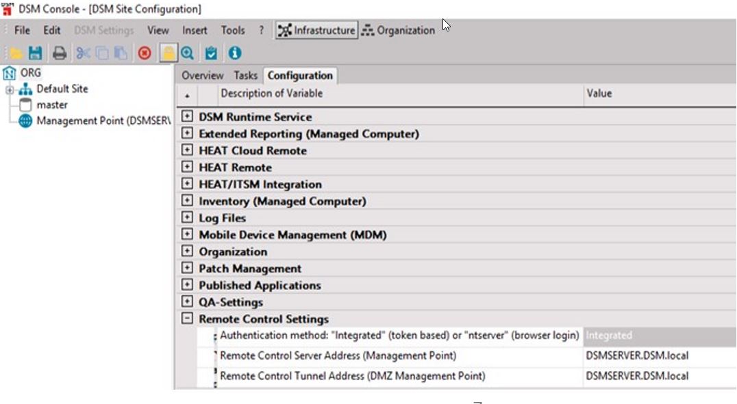 How to install and configure DSM Remote Control