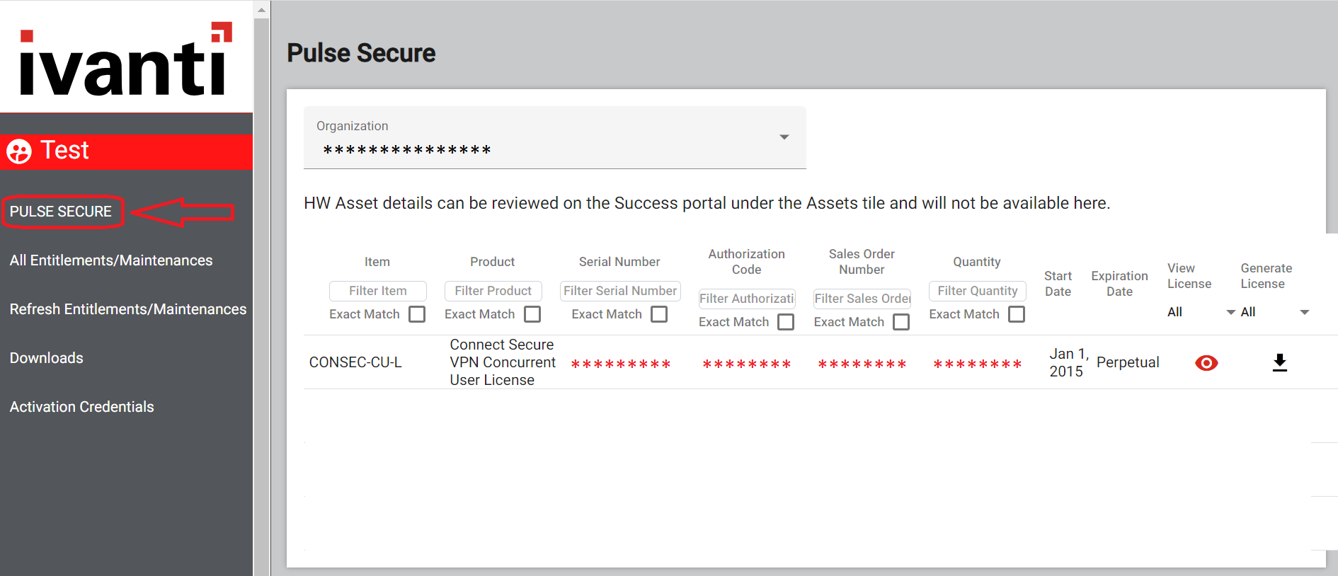 How to generate an RMA license using the Licensing & Download Center ...