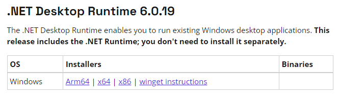 Prompted to install .NET 6 package while installing Velocity