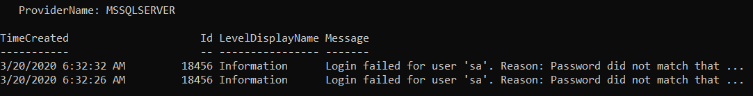How to discover the source of a failed SQL login (and possibly a ...