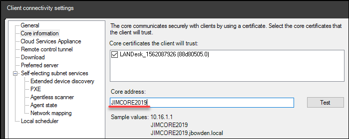 How to Troubleshoot Devices That Fail to Connect to the Core