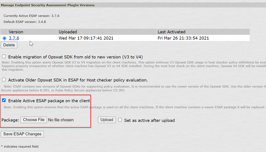 KB44934 - How to upgrade Endpoint Security Assessment Plug-in (ESAP ...