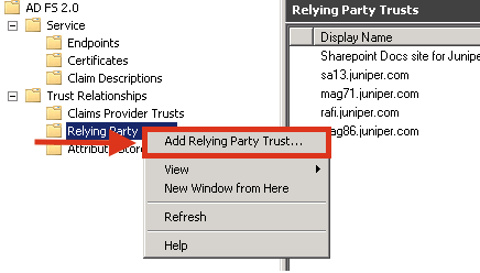KB28618 - Configuring Active Directory Federation Services (ADFS) as a SAML auth server instance