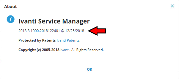 How To: Find the version number of Ivanti/HEAT Service Manager in the ...