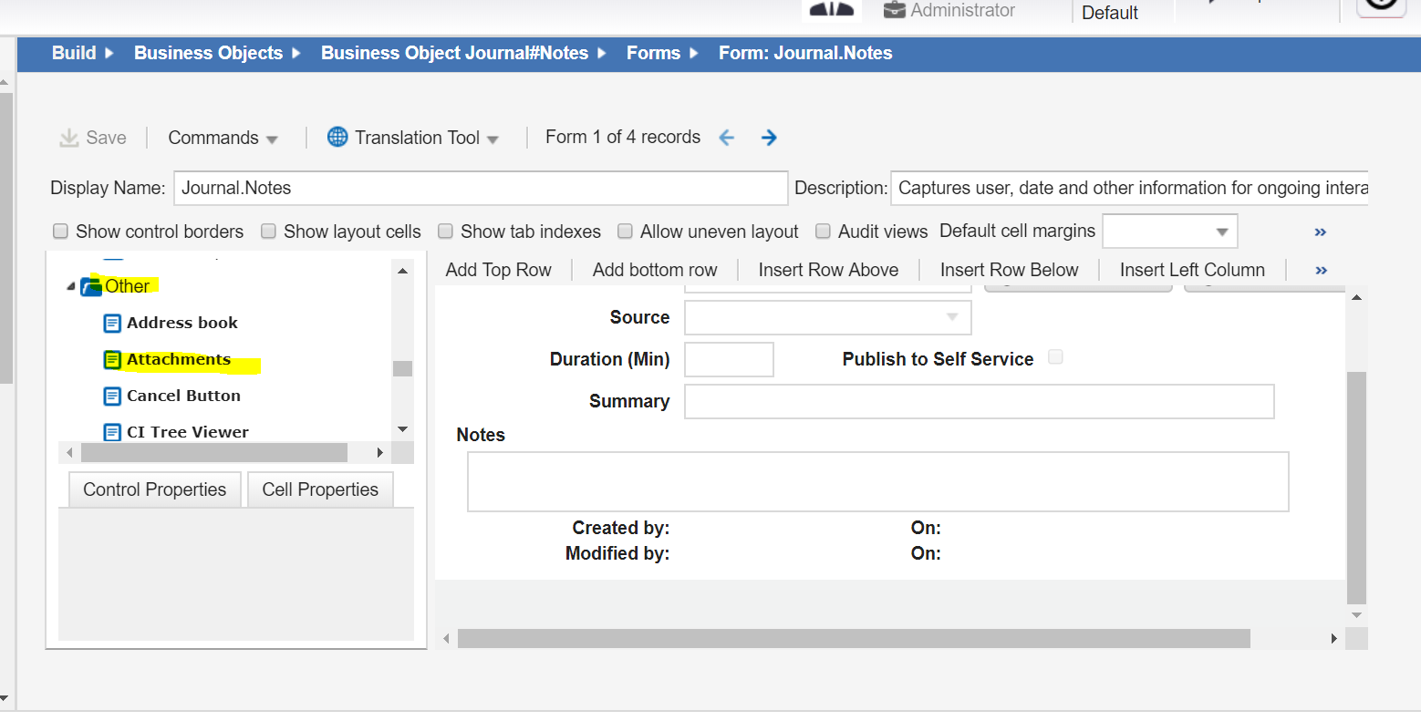 How to display attachments added to Journal.Notes under Attachment tab ...