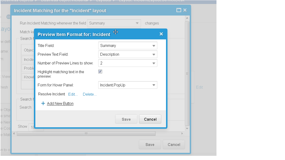 How to configure what fields are updated on the current incident when ...