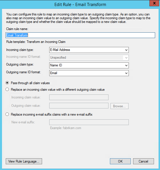 SAML Errors and ADFS Setup