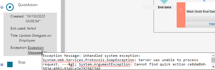 Error Message “system.arguementexception: Cannot Find Quick Action ...