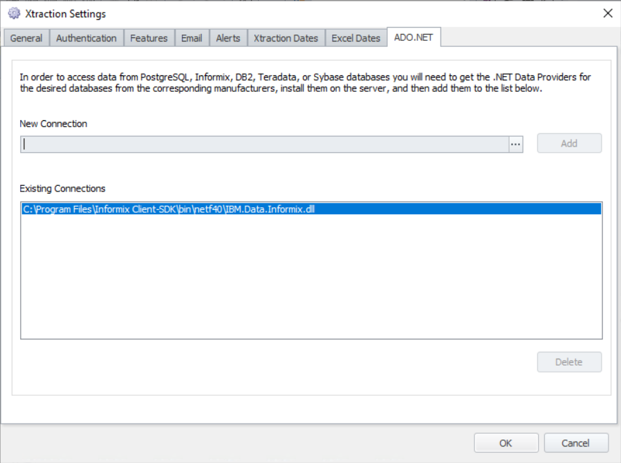 How to configure the Cisco UCCX Informix-based connector for Xtraction