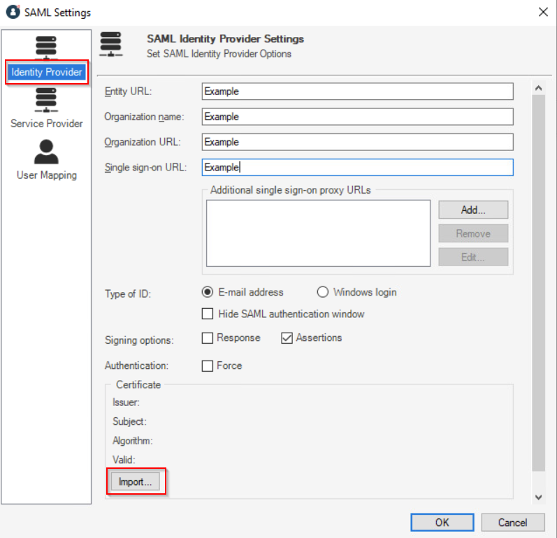 Saml Error Following Update of Saml Certificate for Hosted Customer “Failure Page Displayed ...