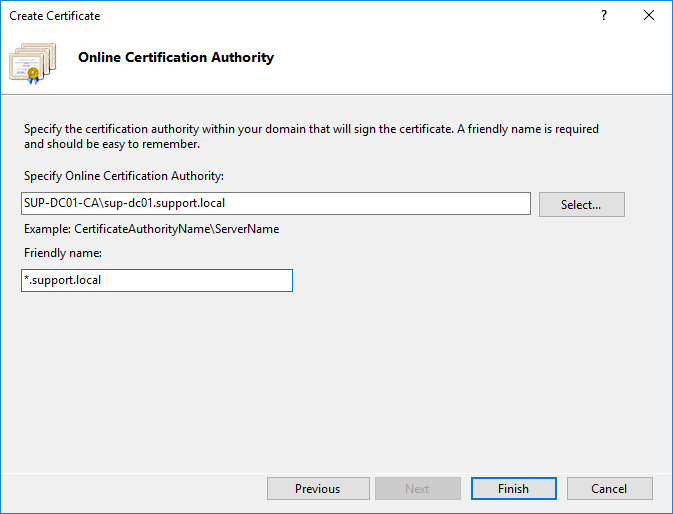 Howto Create A Wildcard Domain Certificate And Configure It On A Wildcard Binding