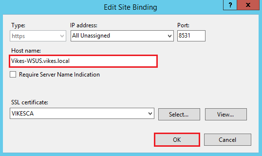How To Configure Iis To Use Ssl Connections On Your Wsus Server Self Signed Certificate