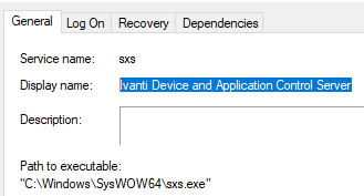 Update license key Ivanti Device and Application Control