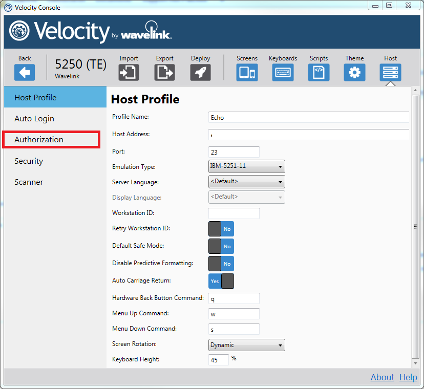 Velocity - How To Configure License Server Address